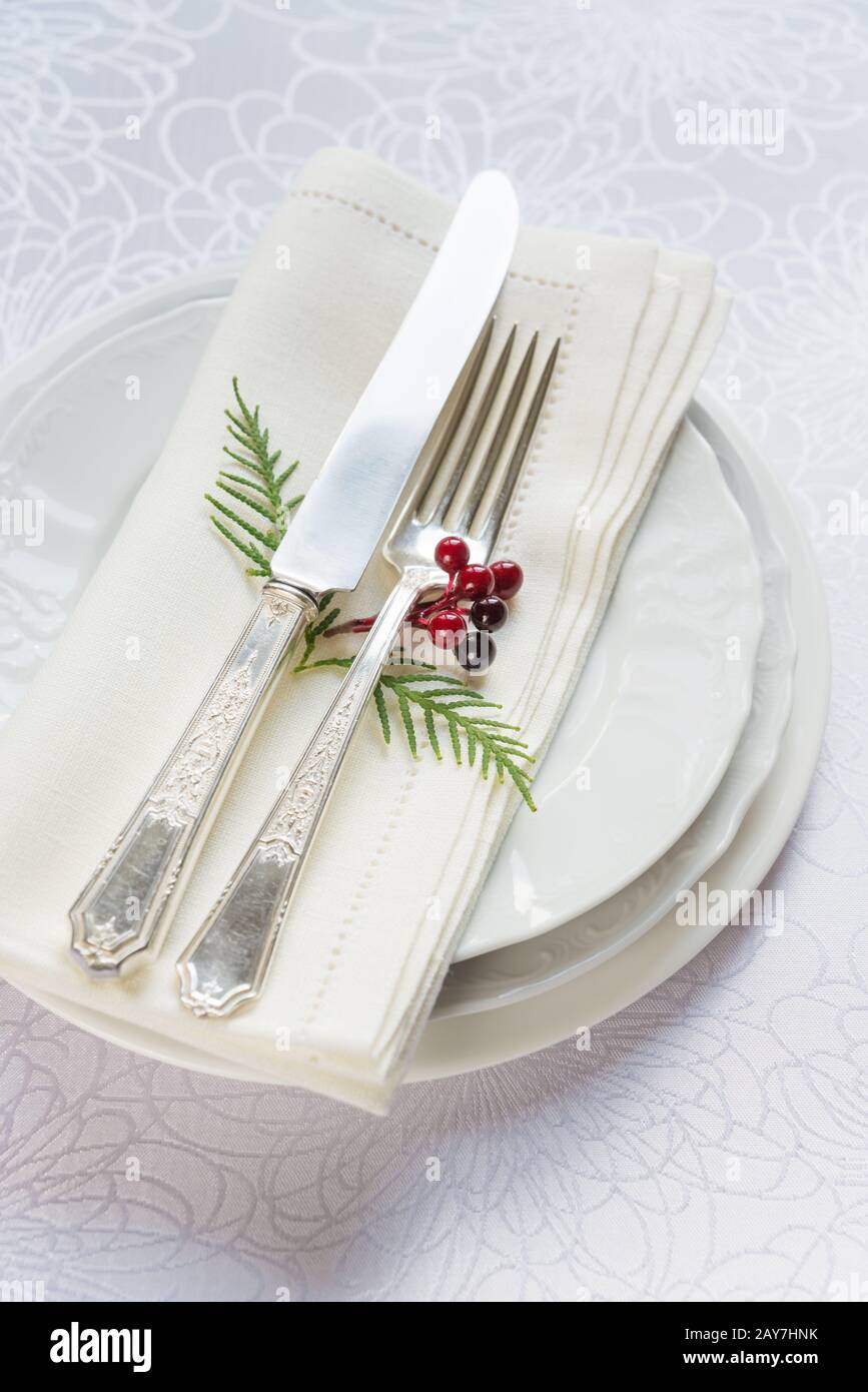 Beautiful christmas serving table hi-res stock photography and images ...