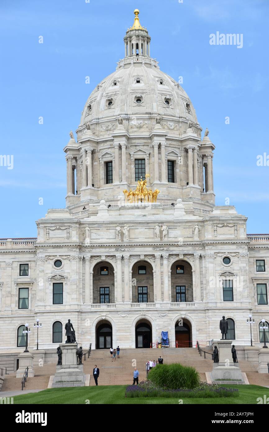 Minnesota State Capitol in St Paul, Minnesota Stock Photo - Alamy