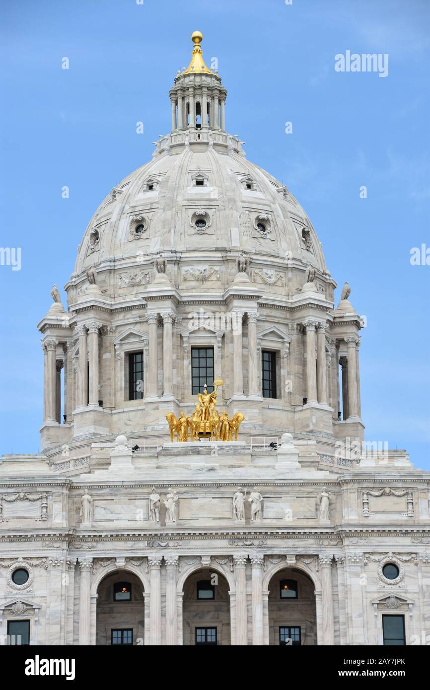 Minnesota State Capitol in St Paul, Minnesota Stock Photo - Alamy
