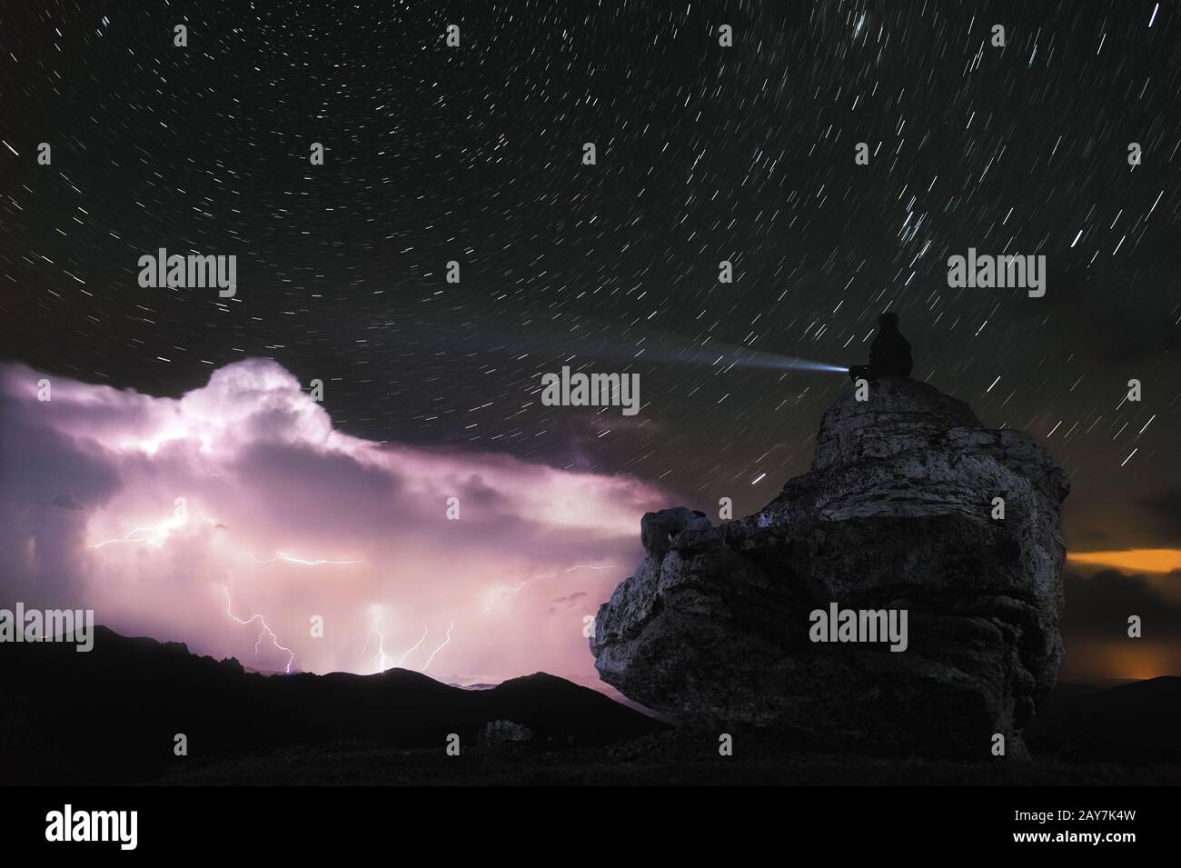 Lightning rock hi-res stock photography and images - Alamy