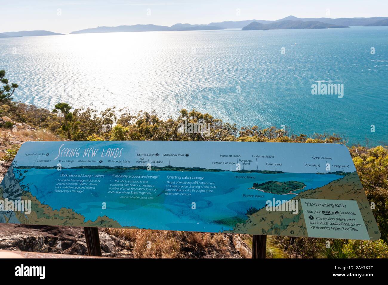 Seeking New Land information map in South Molle Island, Queensland ...