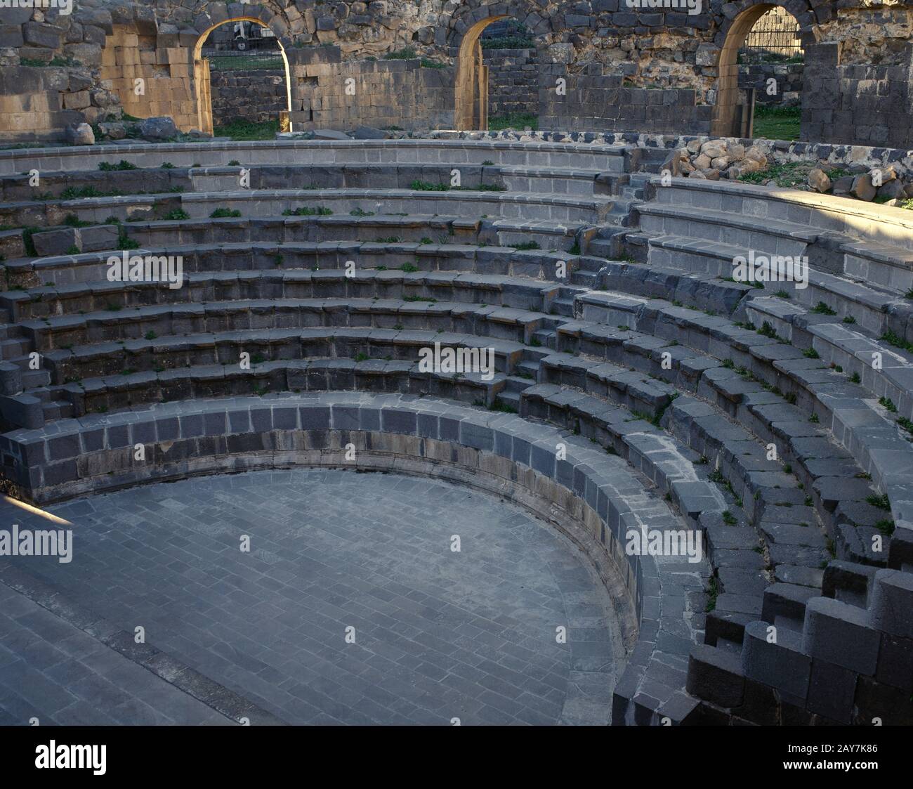 Philippopolis theatre syria hi-res stock photography and images - Alamy
