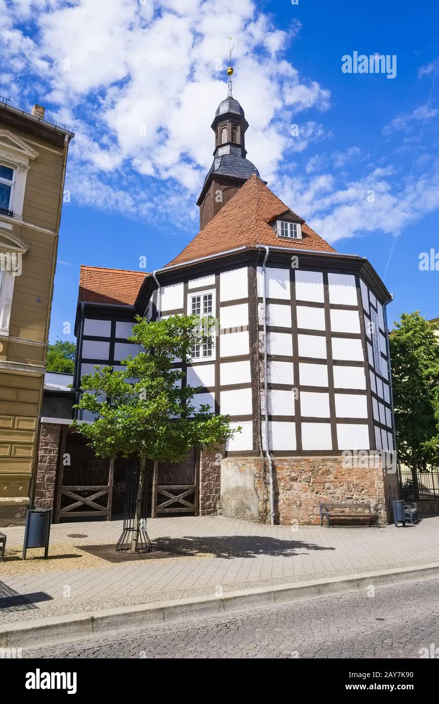 Concert hall in former St. Georg Church, Bad Freienwalde, Brandenburg ...