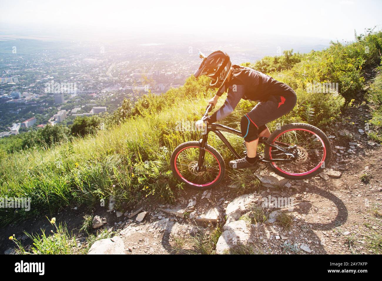 Bicycle slope hi-res stock photography and images - Alamy