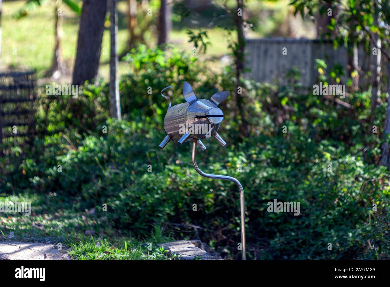 Aluminium pig letter box hi-res stock photography and images - Alamy