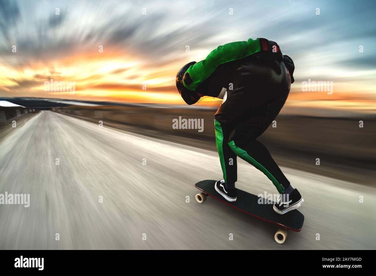Skateboarder in suit hi-res stock photography and images - Alamy