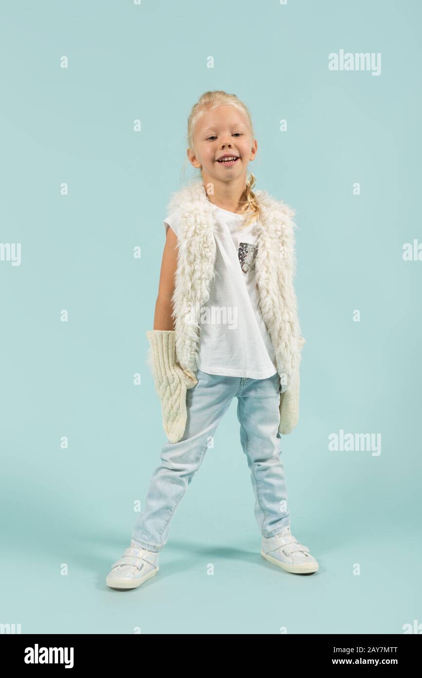 Attractive cute girl in light clothes Stock Photo - Alamy