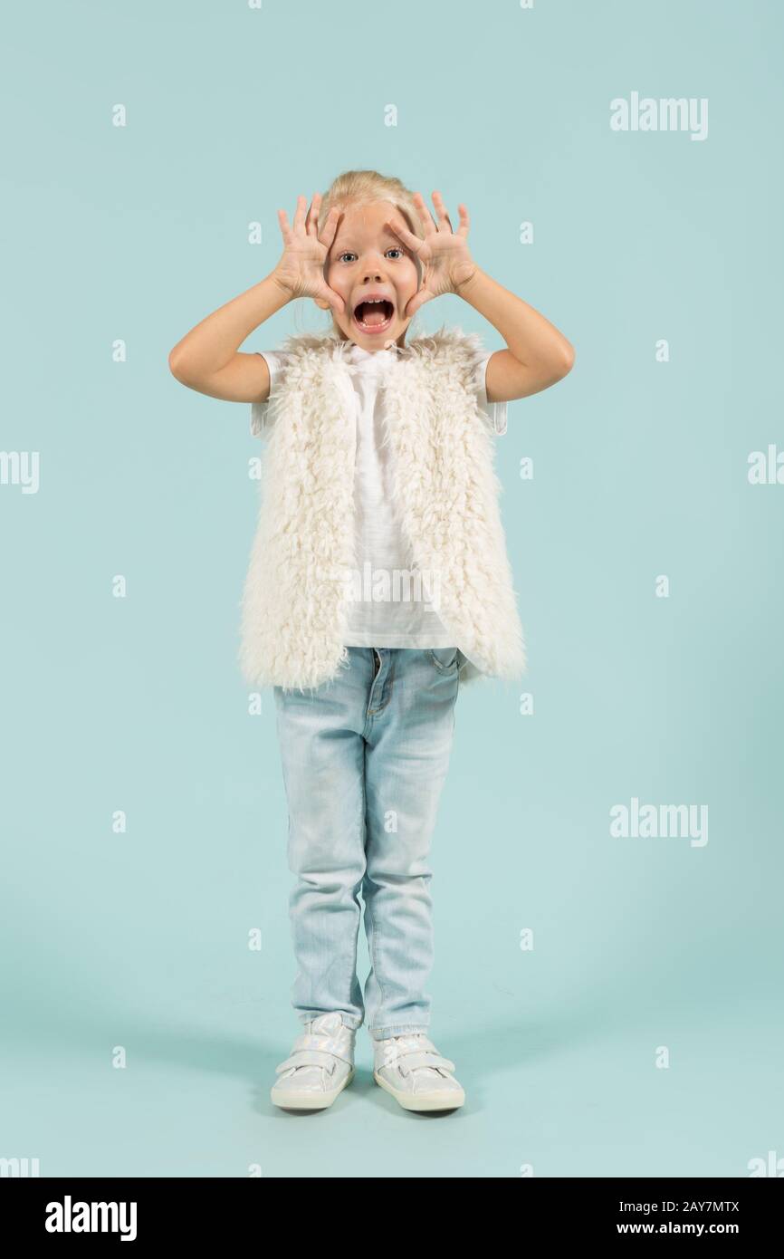 Attractive cute girl in light clothes Stock Photo - Alamy
