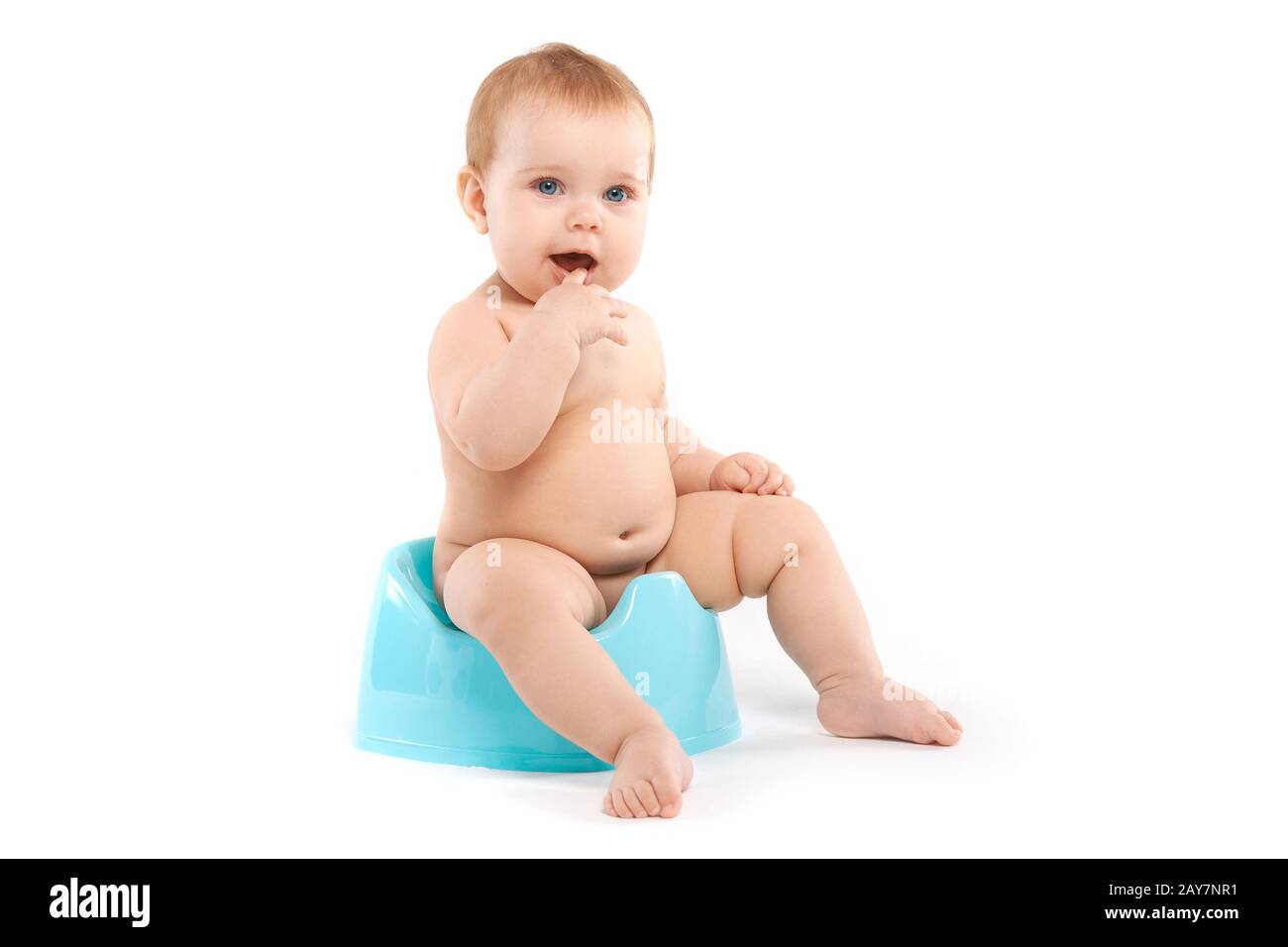 Toddler on potty hi-res stock photography and images - Alamy