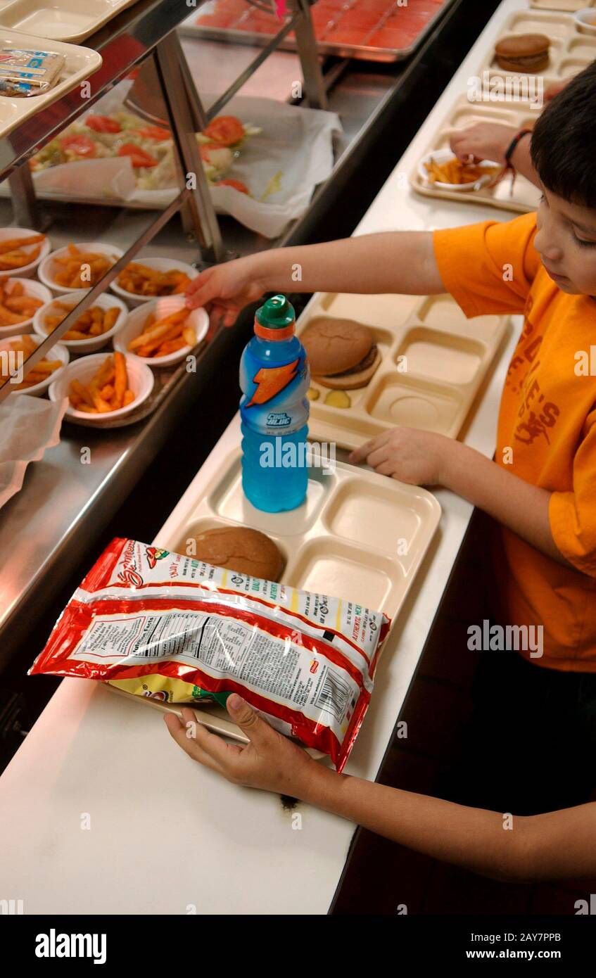 Elementary School Cafeteria Food