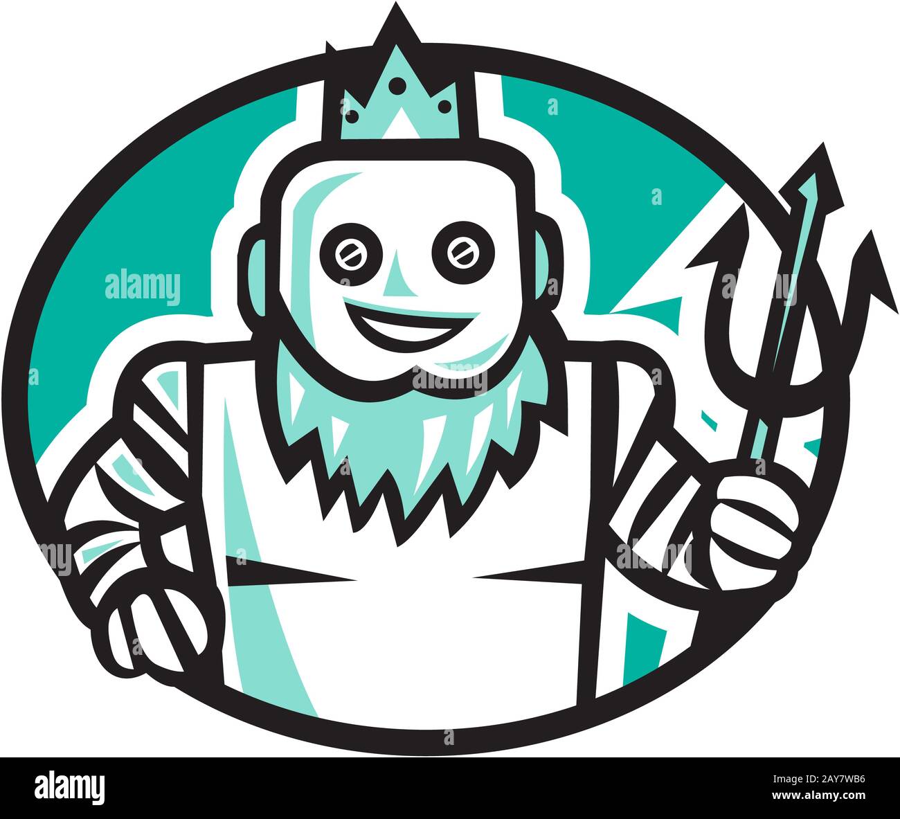 Oval robot hi-res stock photography and images - Alamy