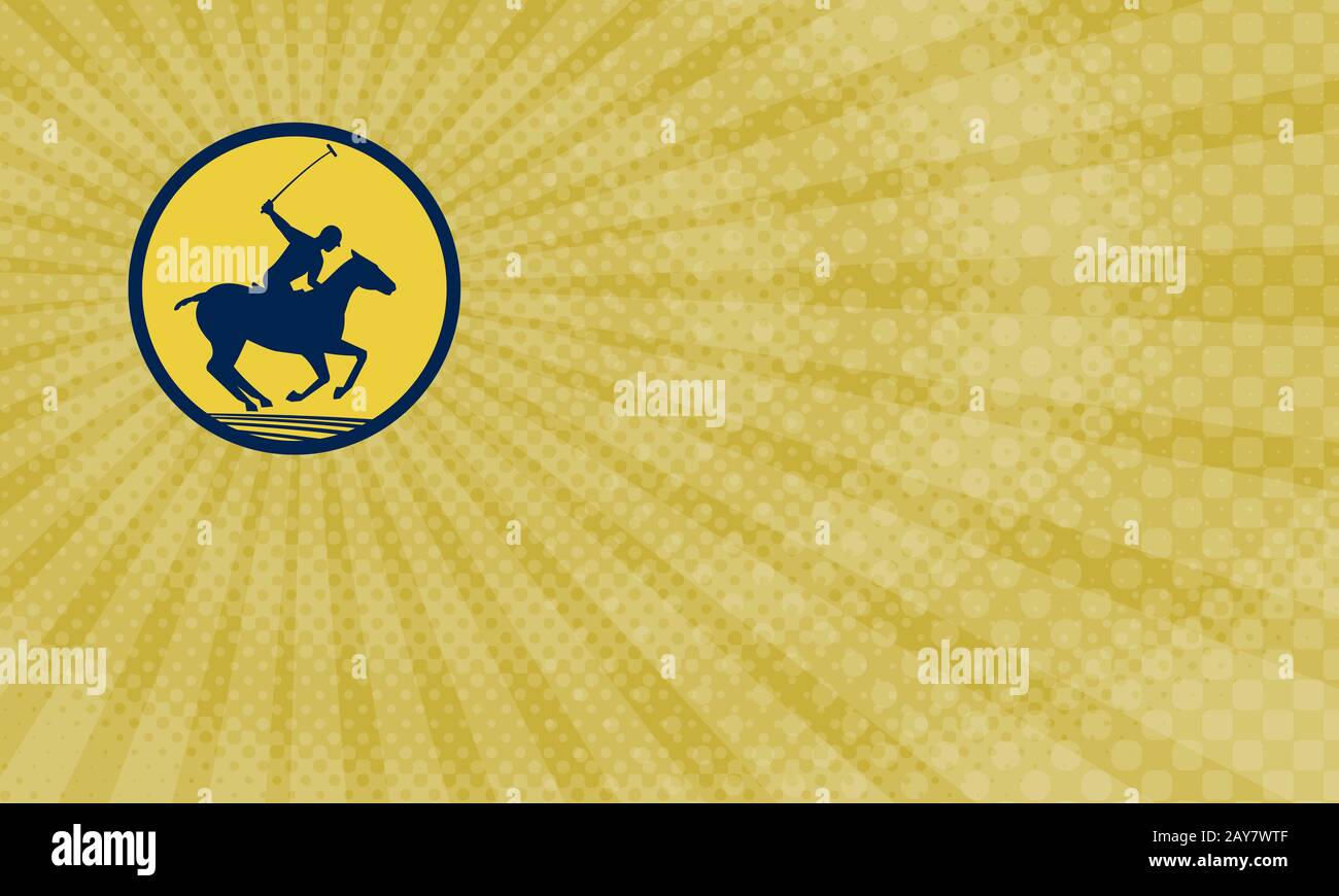 Polo Riding Club Business Card Stock Photo - Alamy