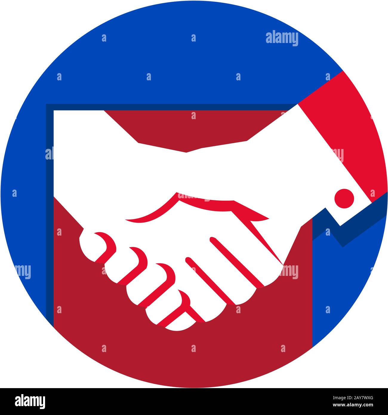 Handshake circle hi-res stock photography and images - Alamy