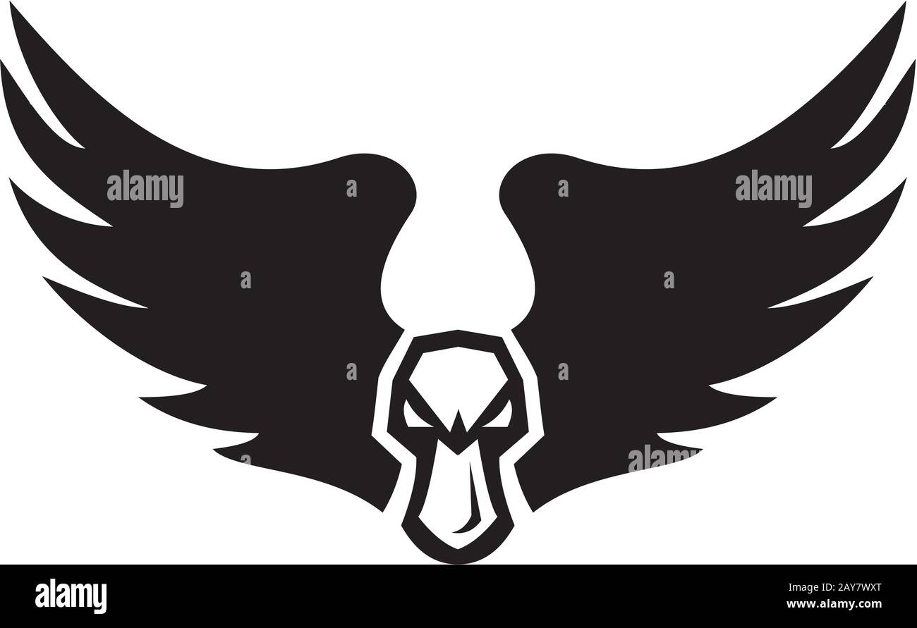 Angry Mallard Duck Head Wings Retro Stock Photo - Alamy