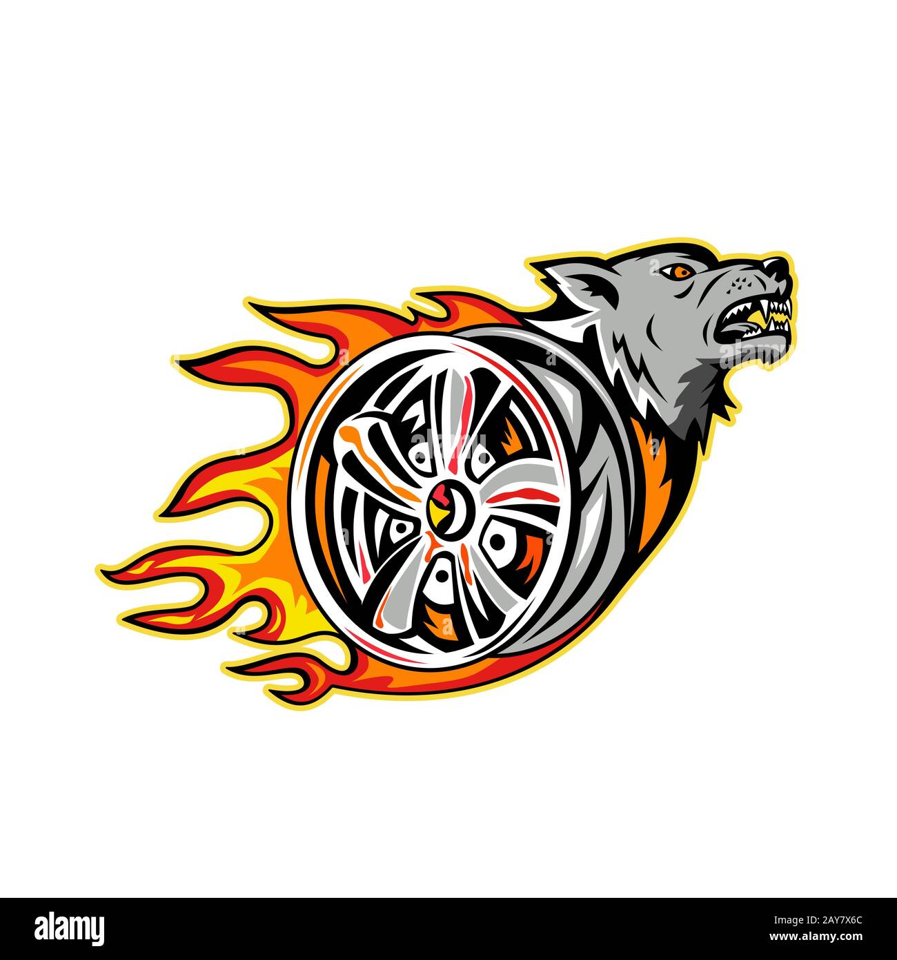 Wolf wheel hi-res stock photography and images - Alamy