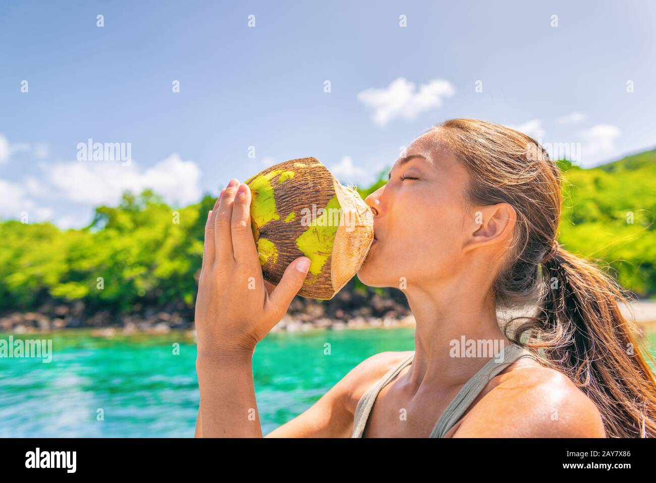 Barbados island girl hi-res stock photography and images - Alamy