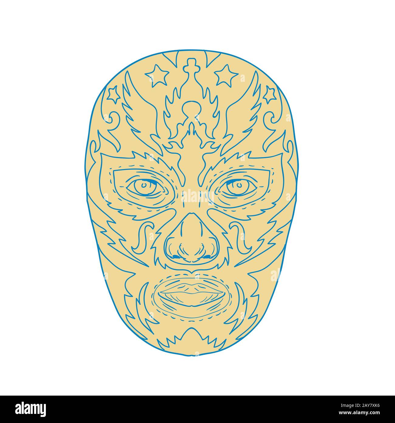 Lucha Libre Mask Tattoos