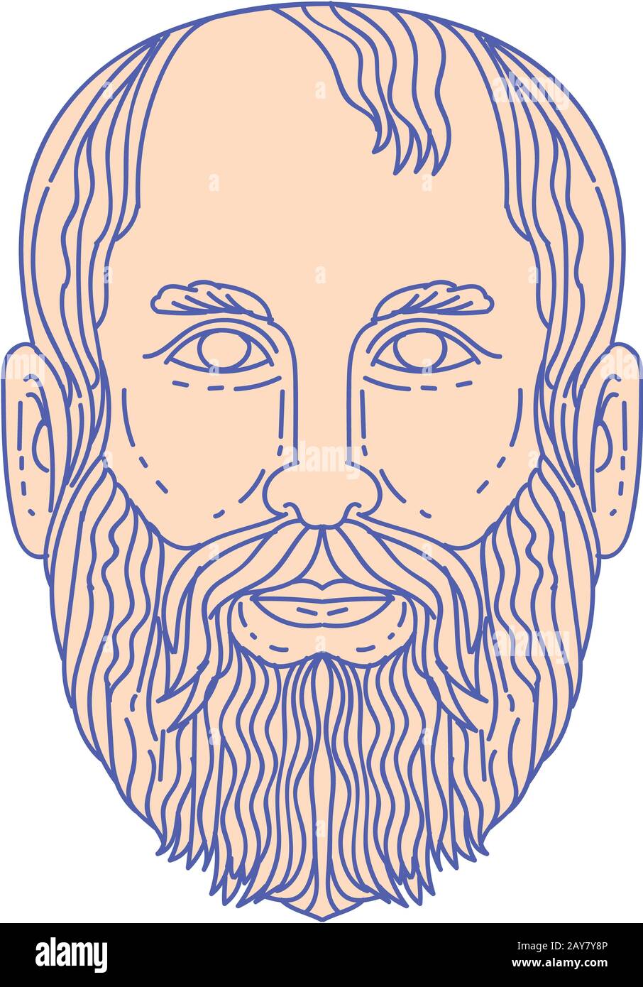 Plato greek philosopher head hi-res stock photography and images - Alamy