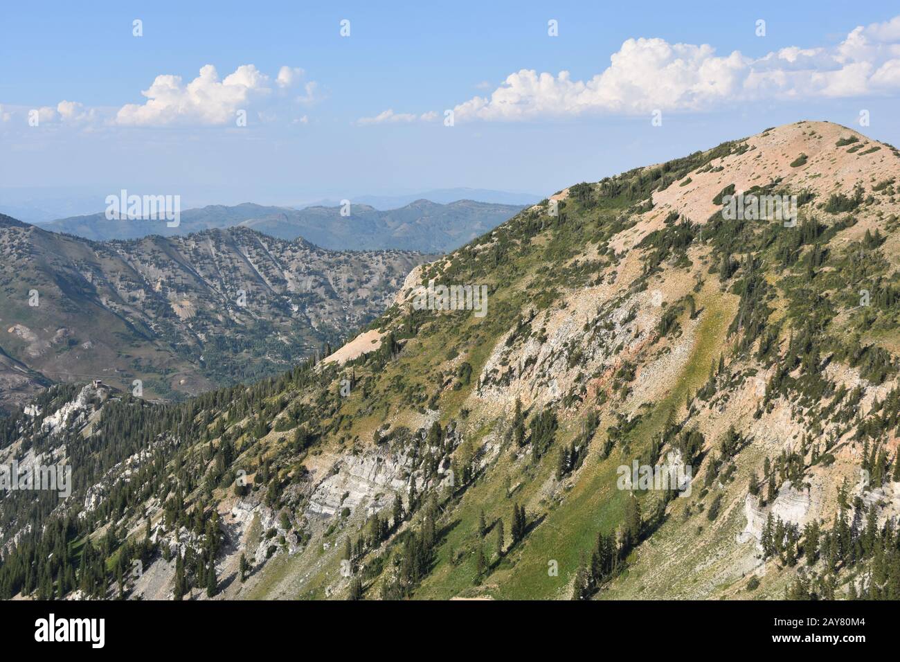 Utah powder mountain resort hi-res stock photography and images - Alamy