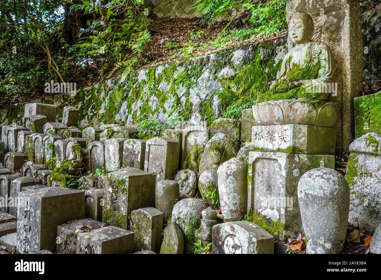 Japanese cemetery graveyard temple hi-res stock photography and images ...