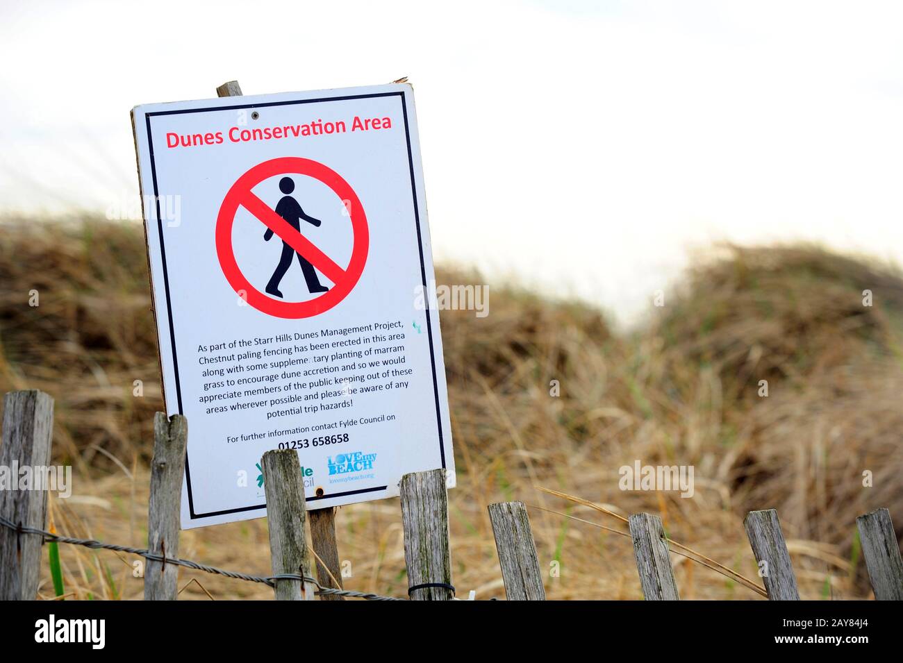 Fylde dunes project hi-res stock photography and images - Alamy