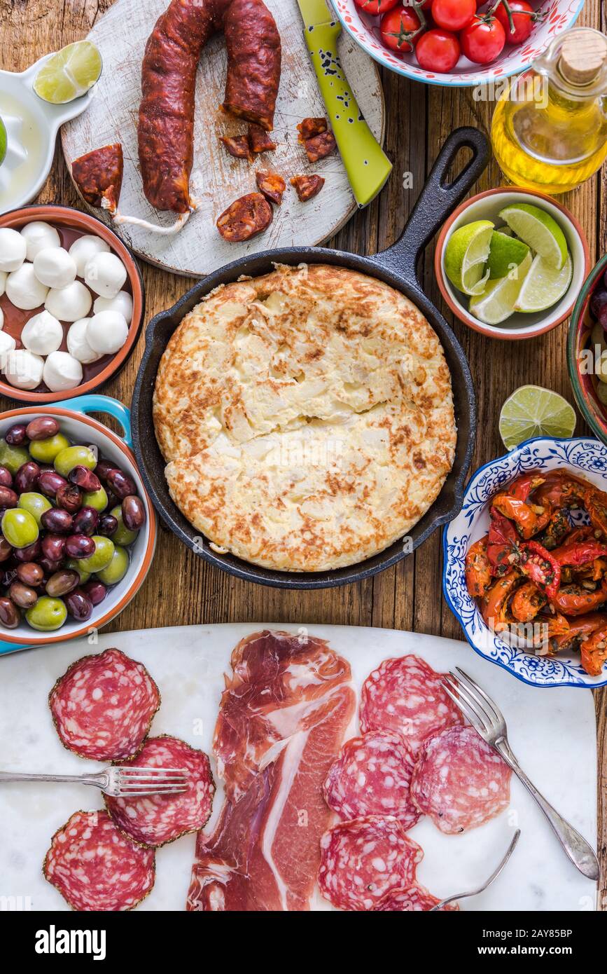 Authentic antipasti hi-res stock photography and images - Alamy