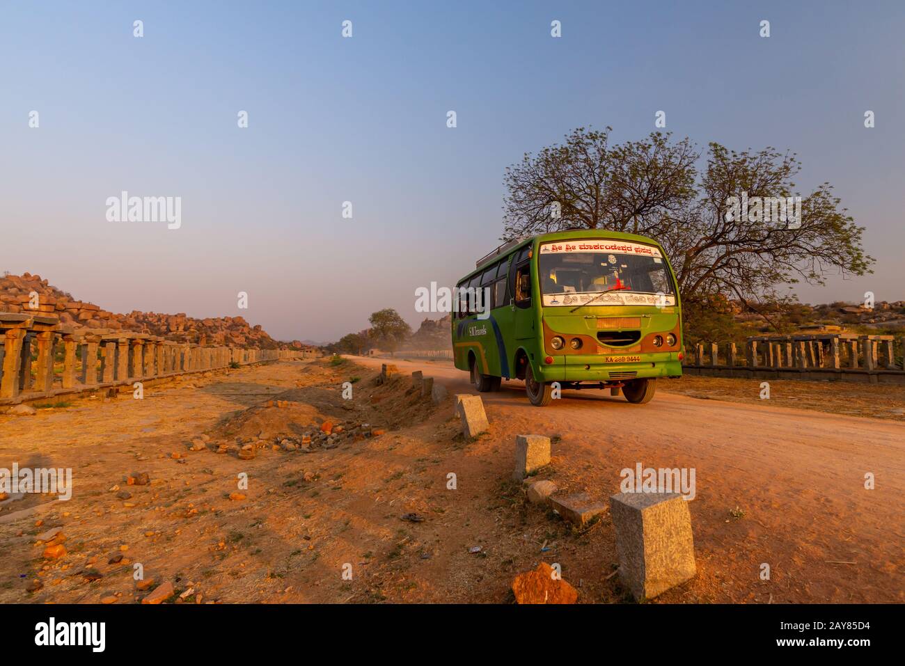 Old indian bus hi-res stock photography and images - Alamy