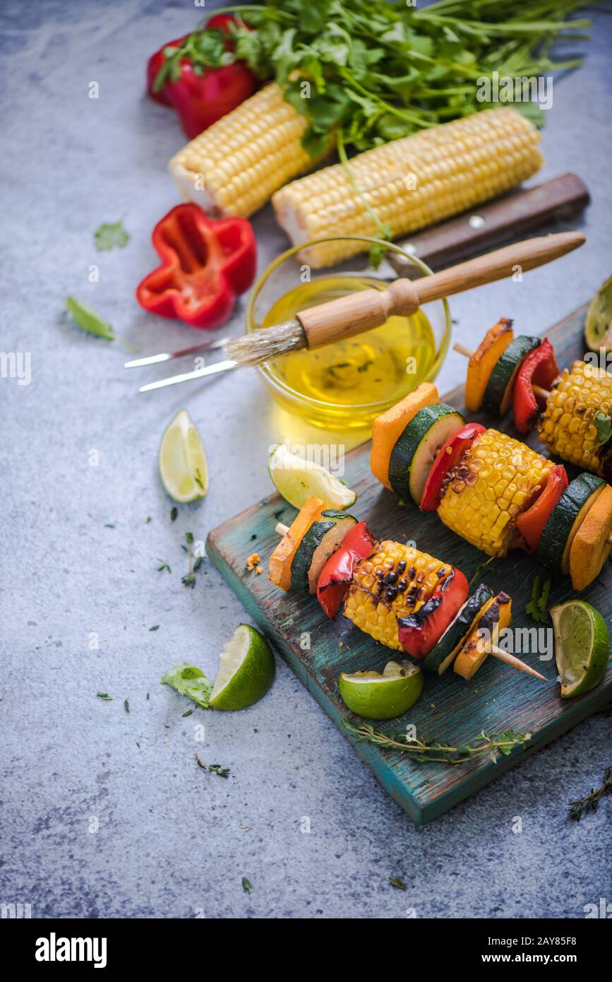 Healthy bbq food hi-res stock photography and images - Alamy