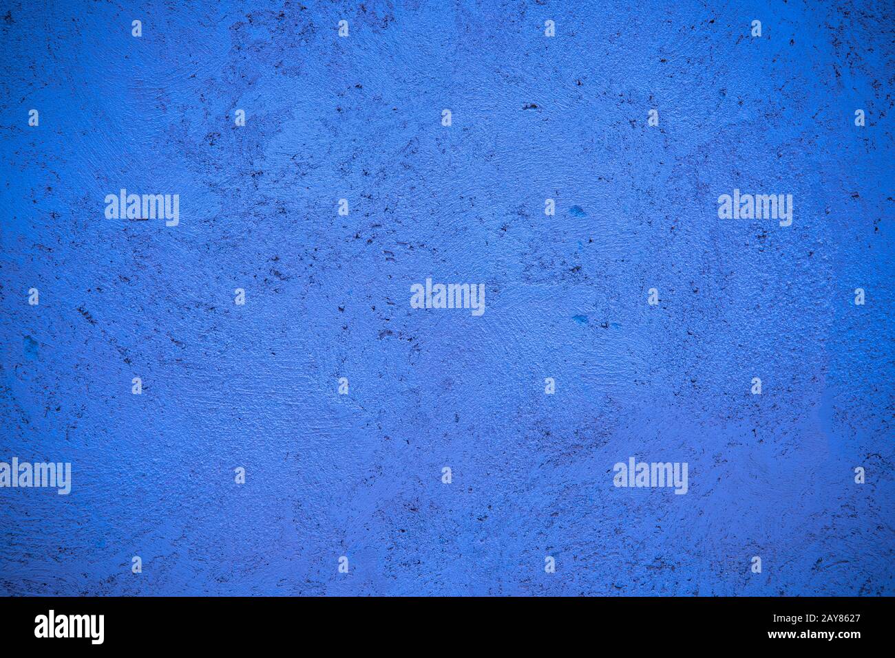 Hand painted blue Moroccan wall background Stock Photo - Alamy