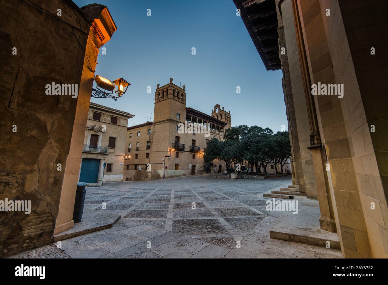 Monastery de San Pedro el Viejo in Huesca,Spain Stock Photo - Alamy
