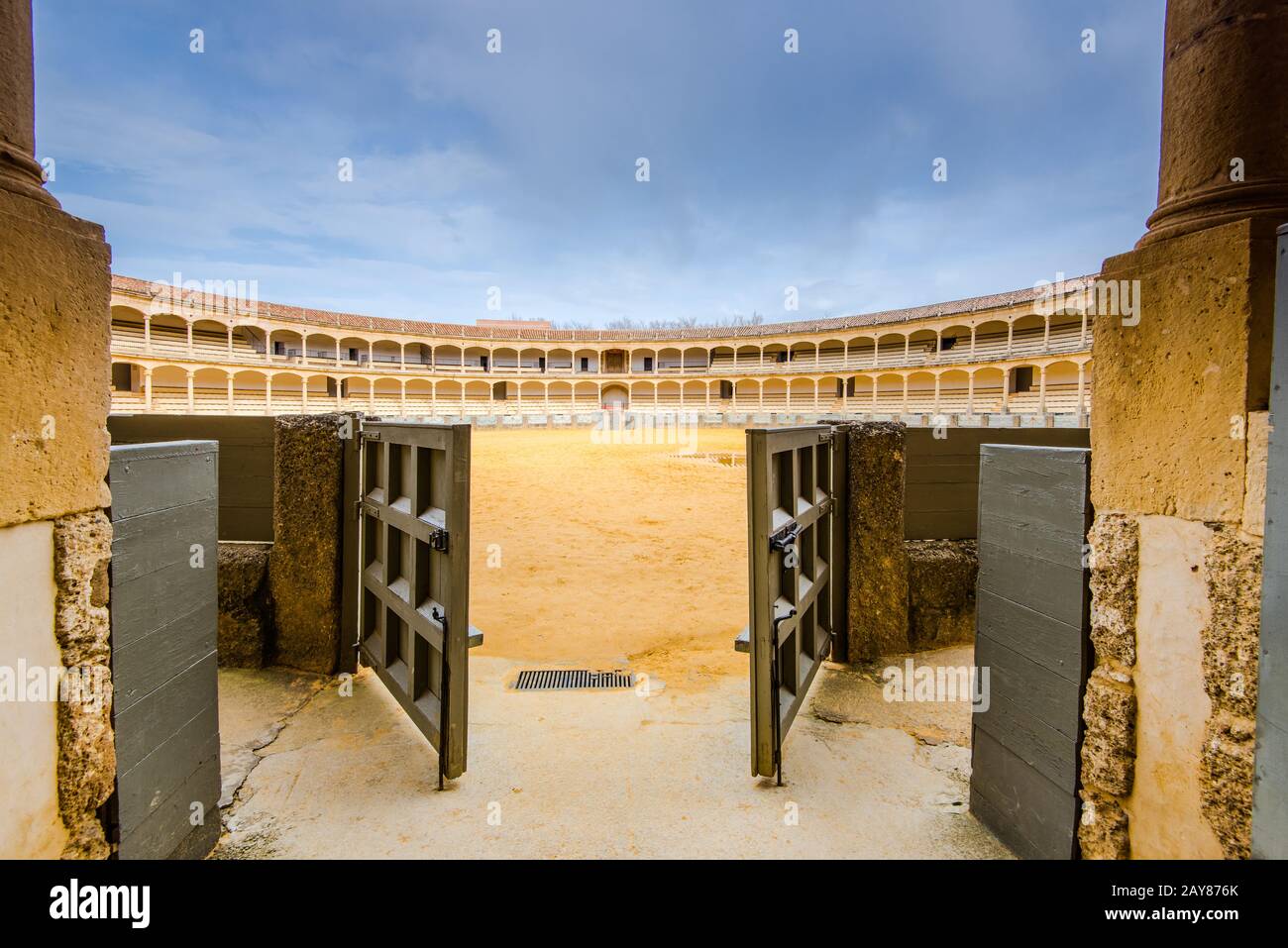 Famous Bullring In Ronda Spain Stock Photo Alamy famous-bullring-in-ronda-spain-stock-photo-alamy