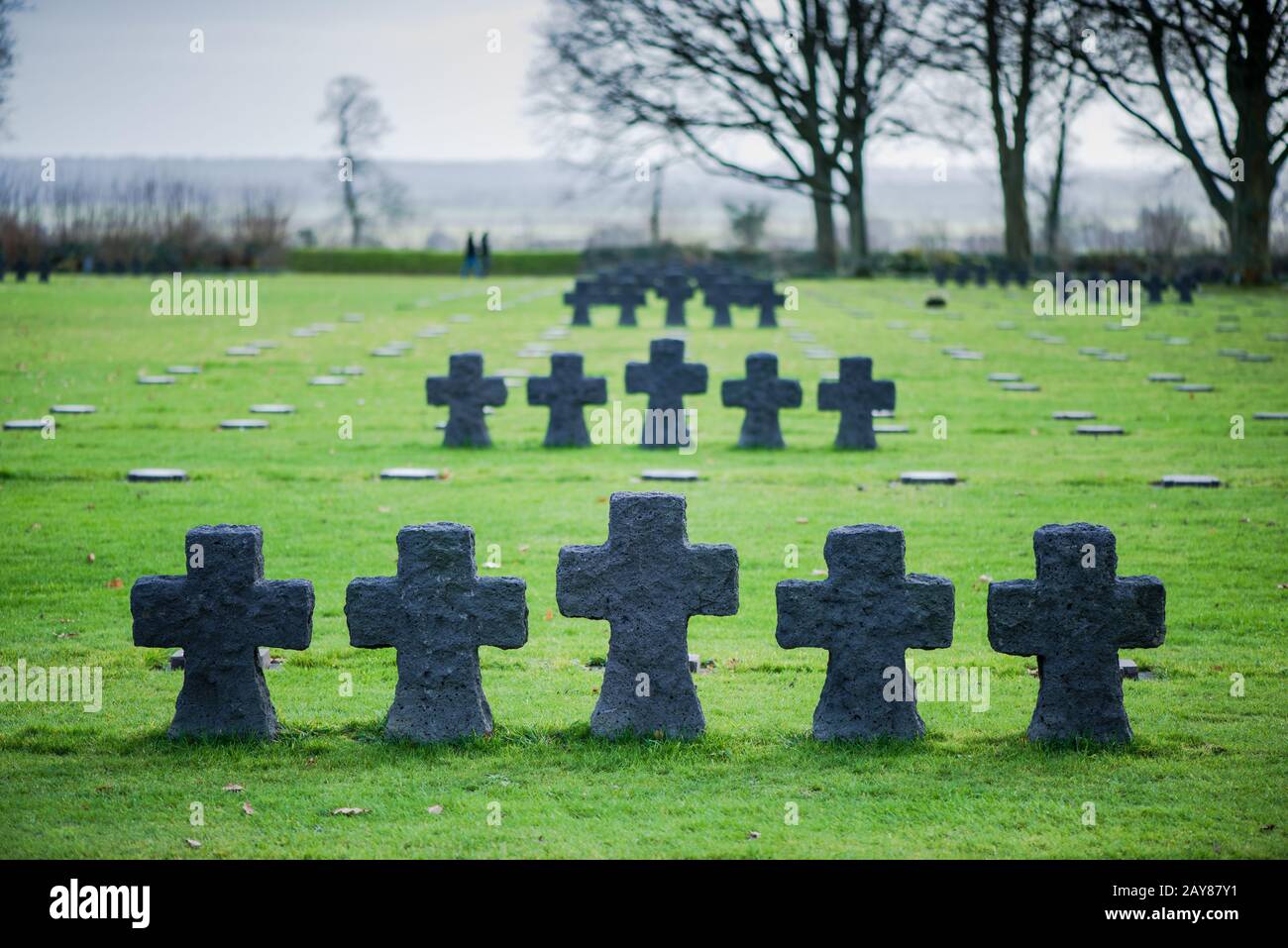 La cambe german war cemetery hi-res stock photography and images - Alamy