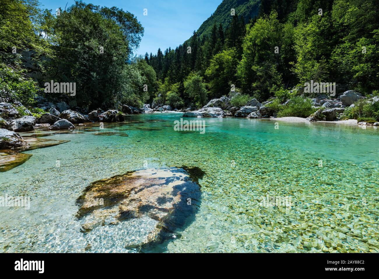 Crystal clear river hi-res stock photography and images - Alamy