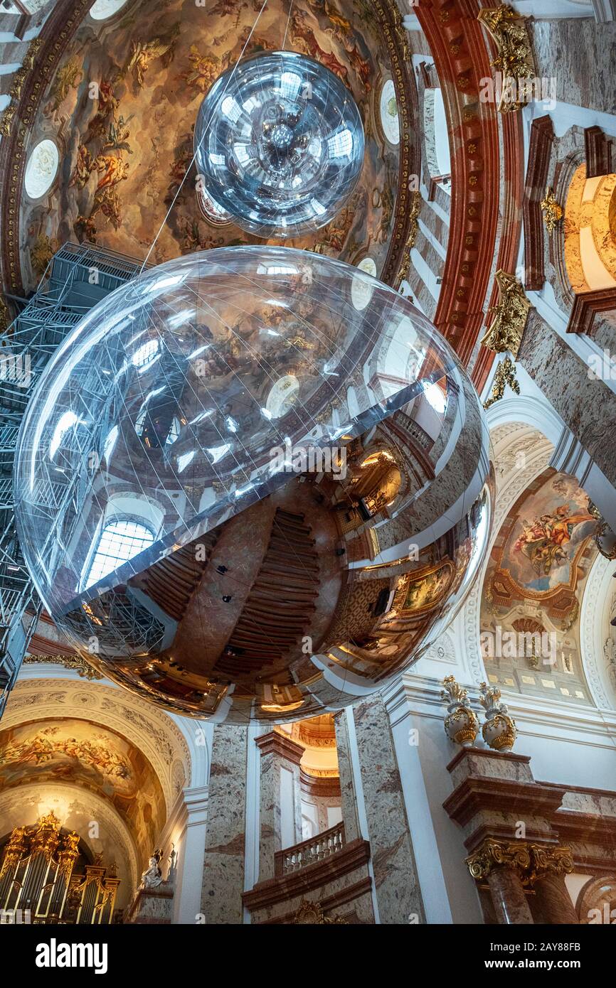 Karlskirche Vienna Interior High Resolution Stock Photography and ...