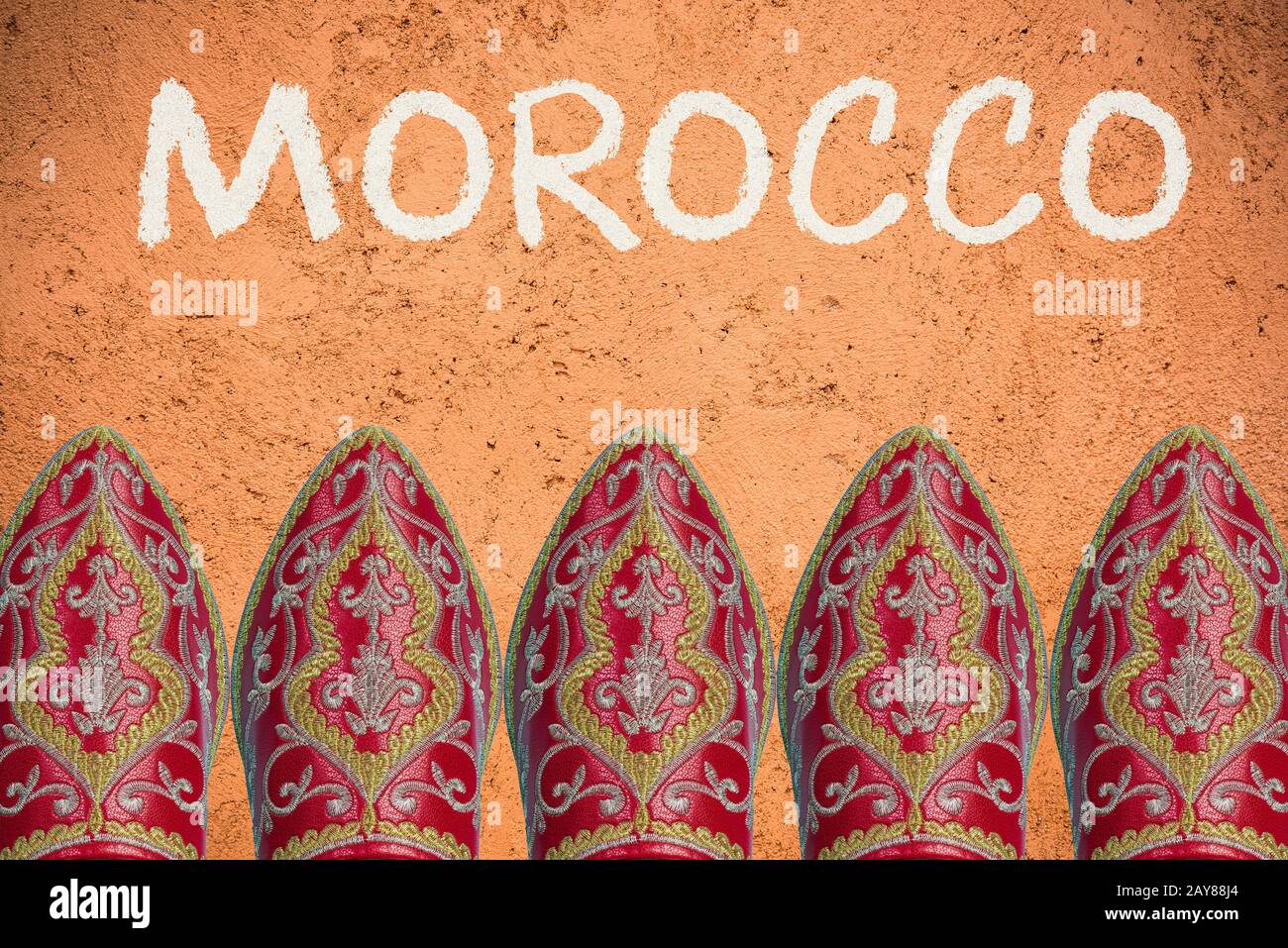 Travel to Morocco background or mock up Stock Photo - Alamy
