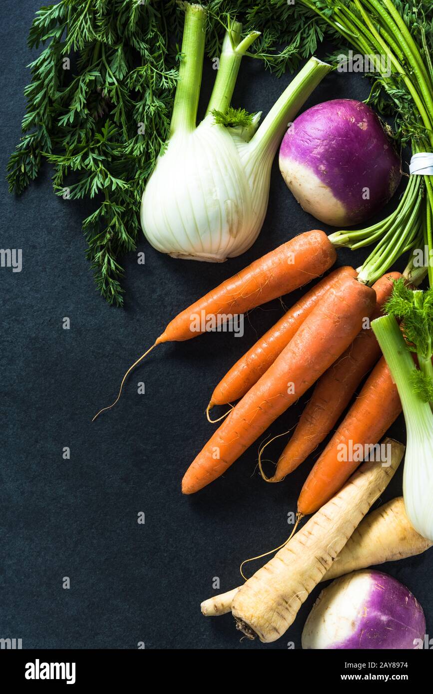 Root vegetable border hi-res stock photography and images - Alamy