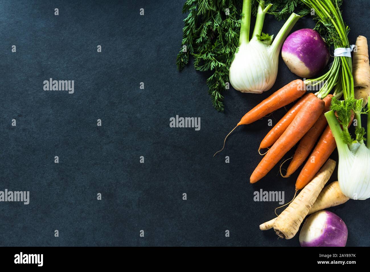 Root fresh vegetables, cooking concept Stock Photo - Alamy
