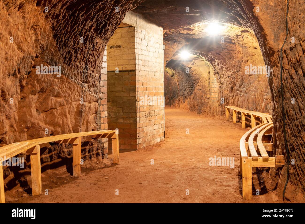 WW2 Air Raid Shelters Stock Photo - Alamy