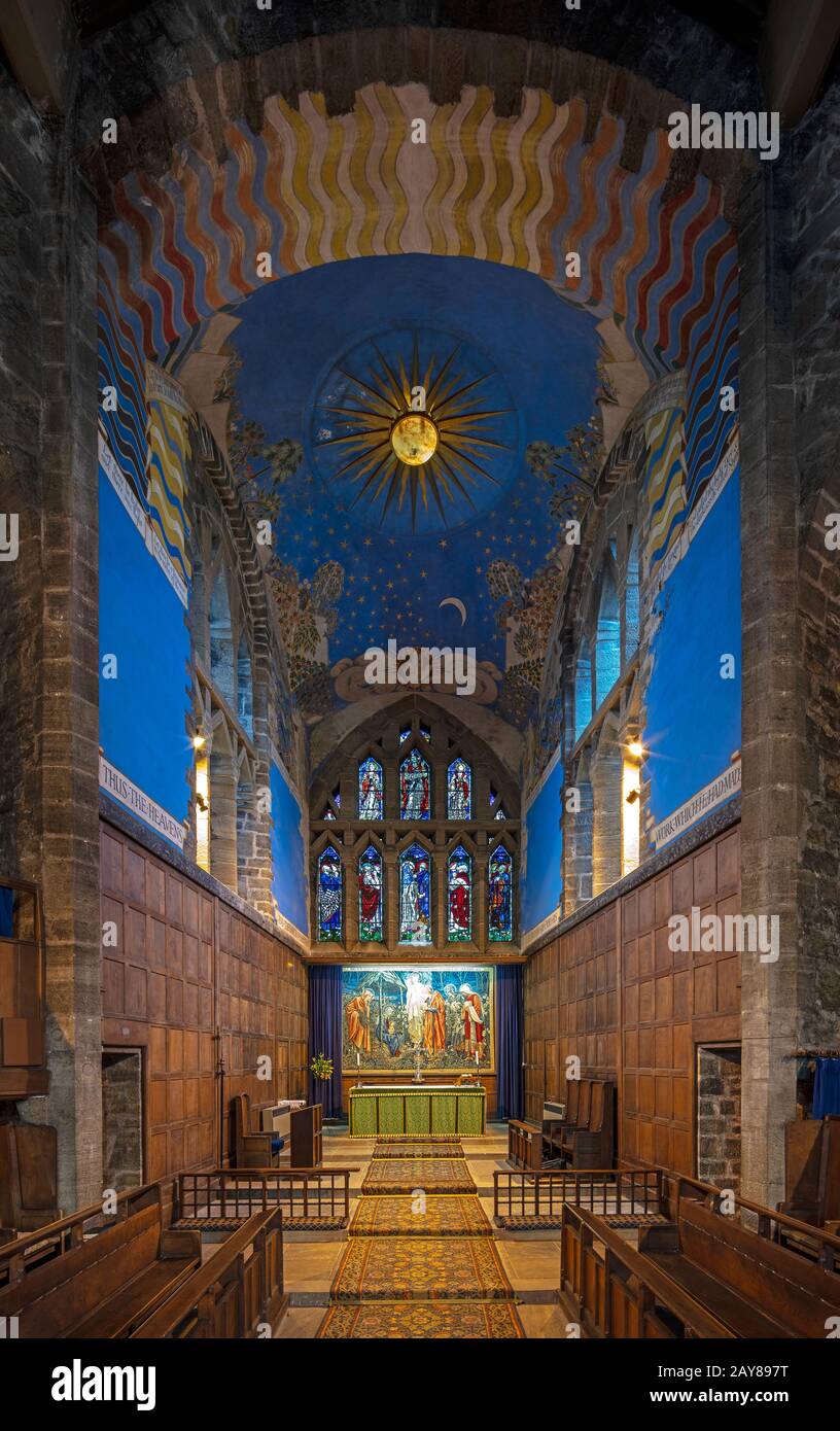Interior views of St Andrew's Church, Roker, Sunderland, Tyne & Wear ...