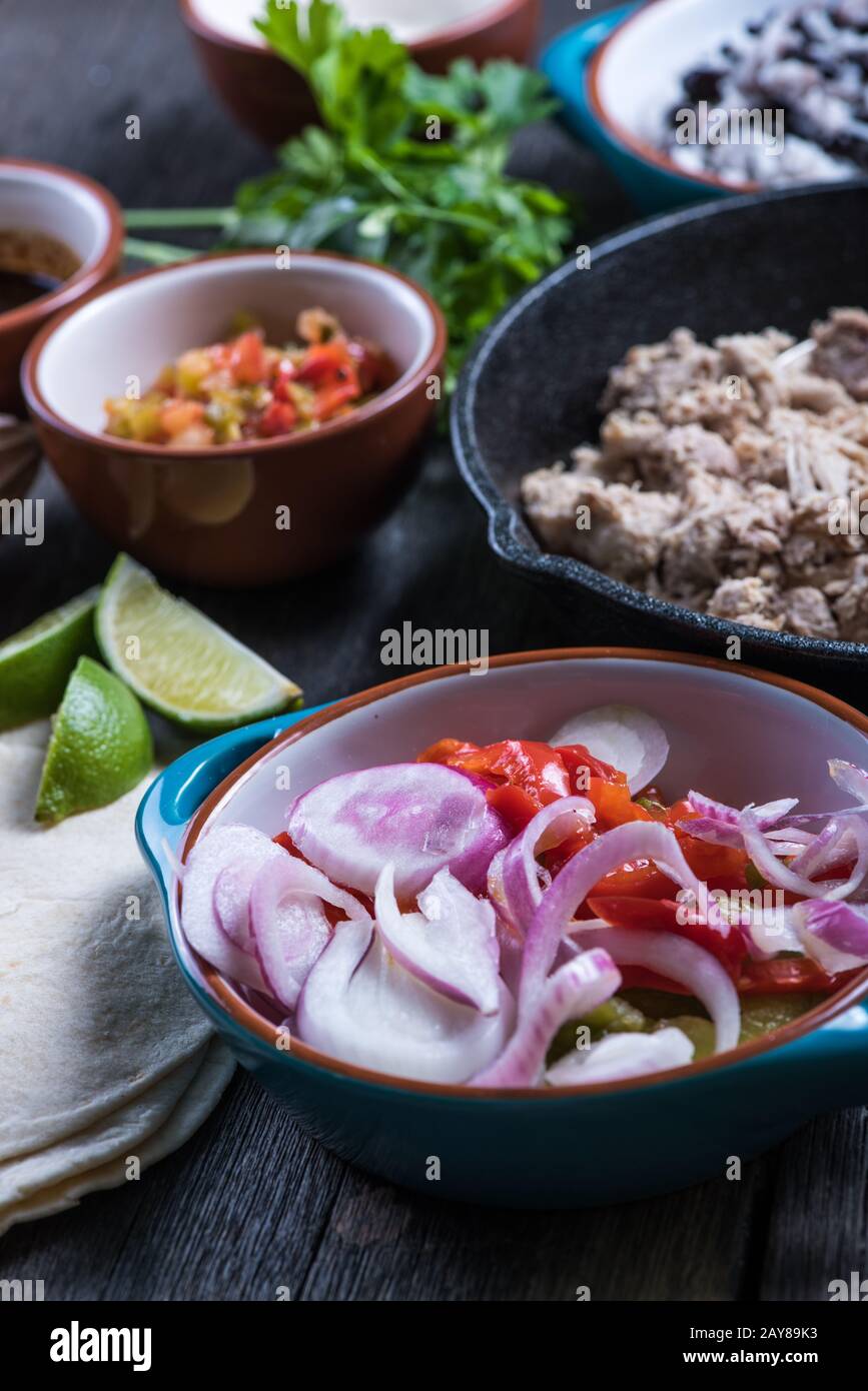 Traditional mexican table hi-res stock photography and images - Alamy