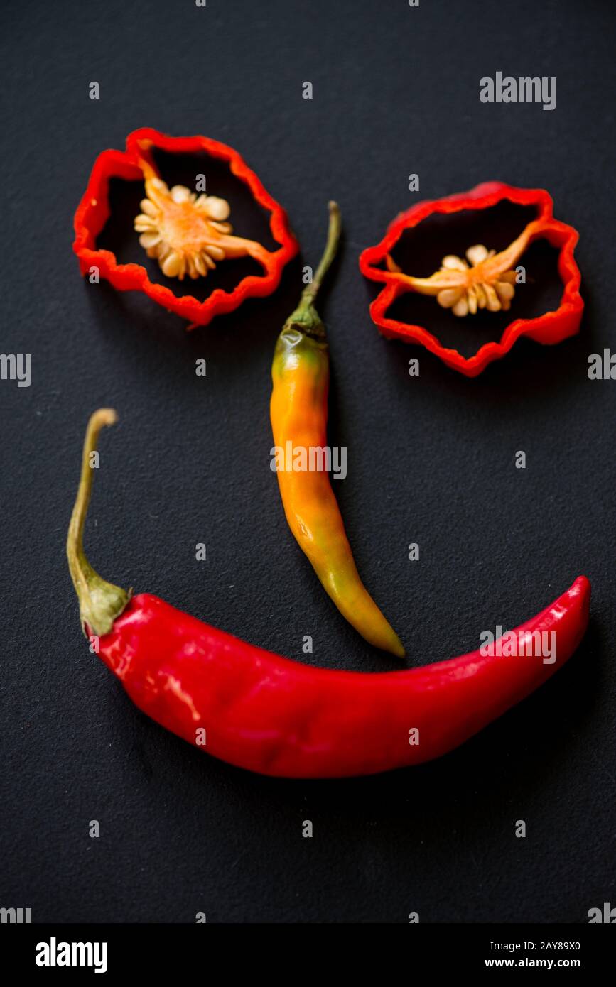Red Chilli Face High Resolution Stock Photography and Images - Alamy