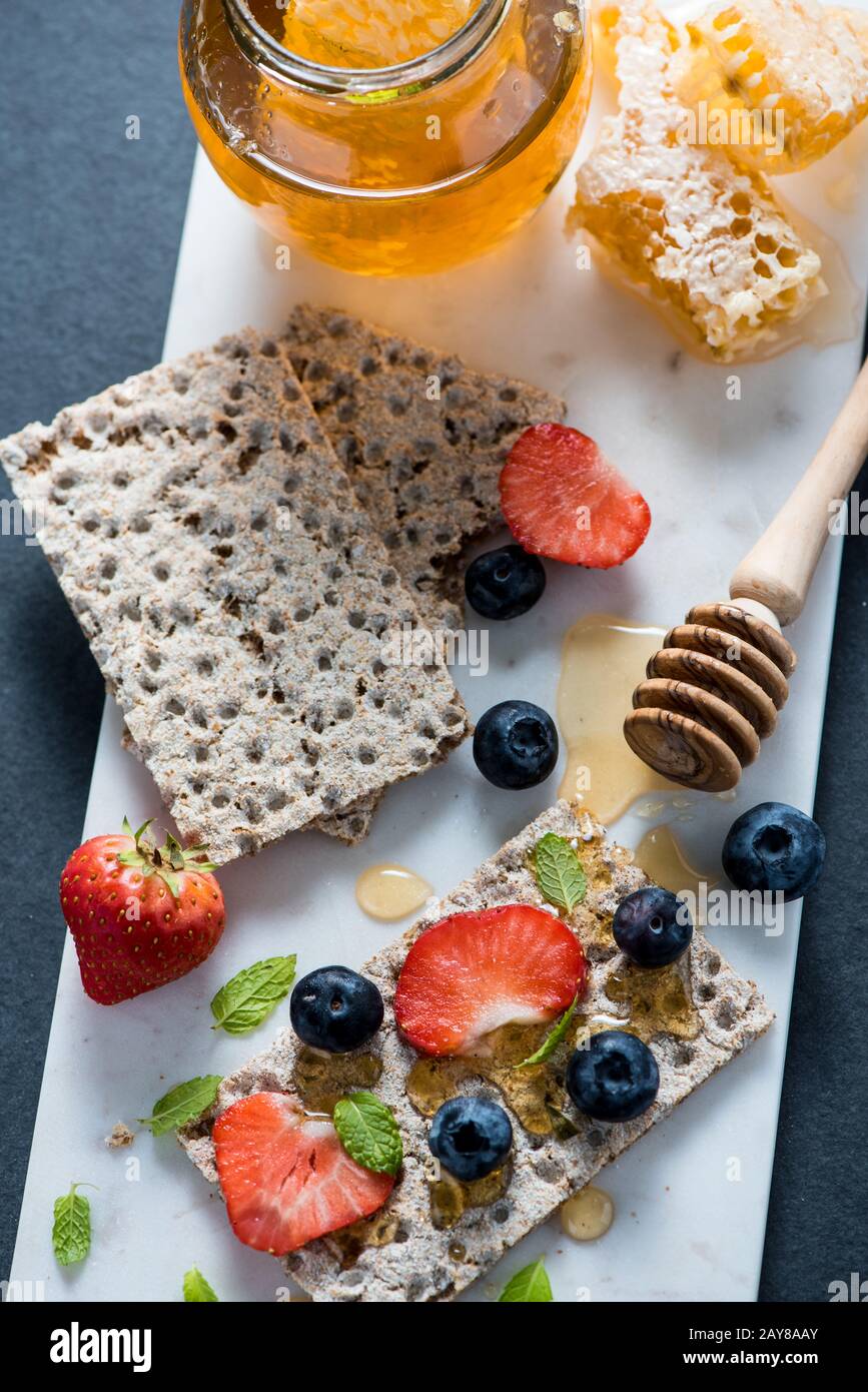 Healthy and tasty breakfast Stock Photo - Alamy