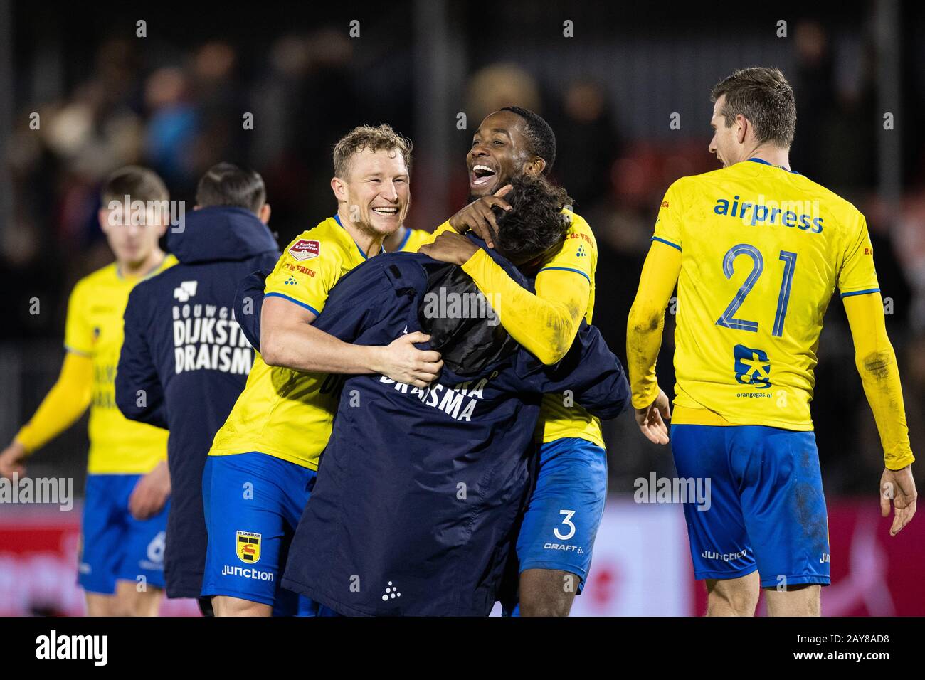 Almere, Netherlands. 14th Feb, 2020. ALMERE, 14-02-2020, Yanmar stadium ...