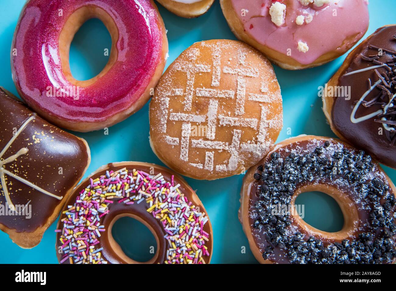 Dozen Donuts High Resolution Stock Photography and Images - Alamy