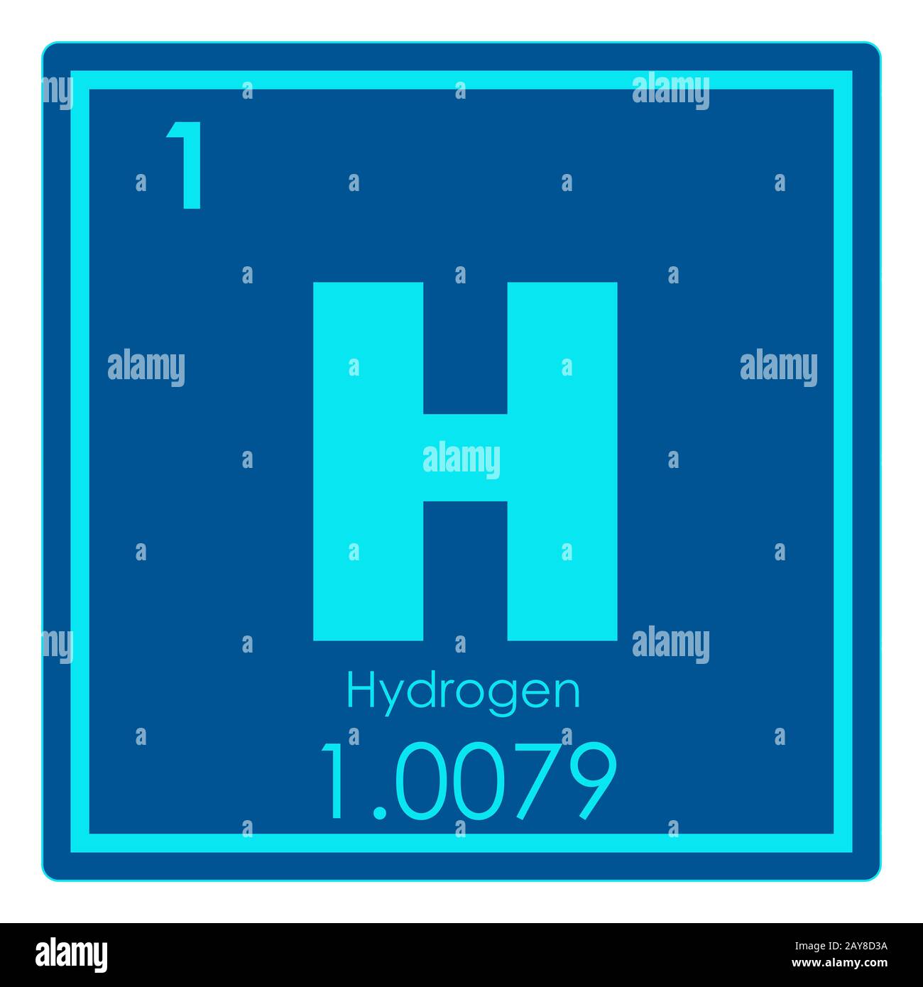 hydrogen chemical element Stock Photo - Alamy