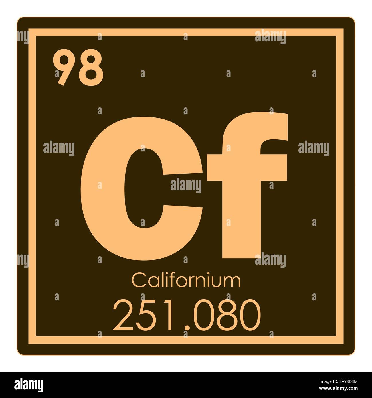 Californium chemical element Stock Photo - Alamy
