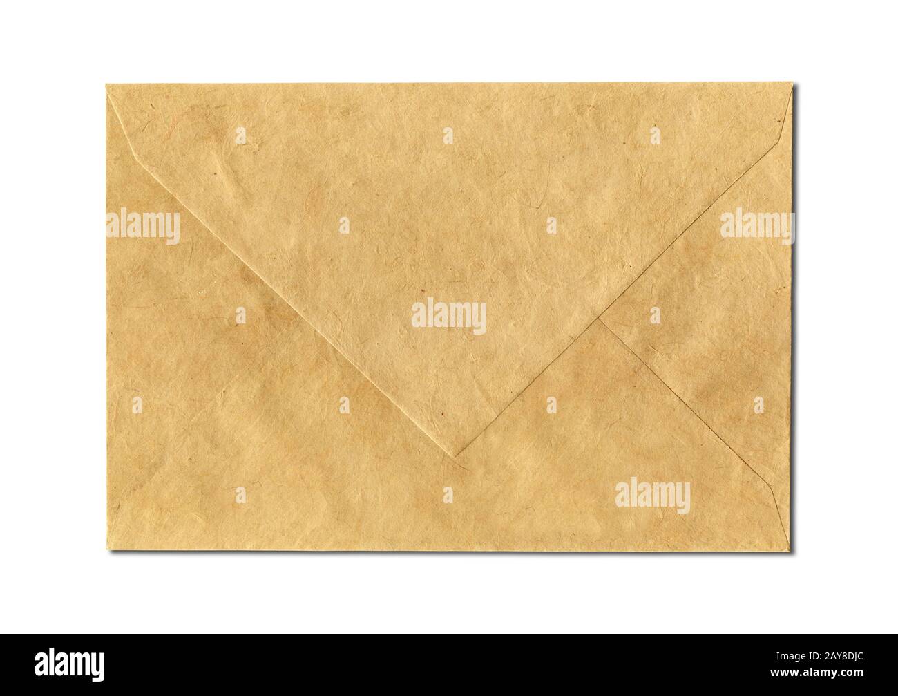 Brown paper enveloppe mockup template Stock Photo - Alamy