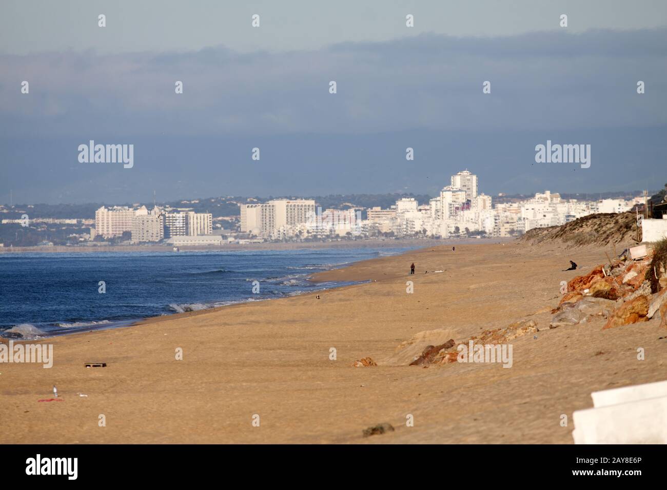 Beach Quinta do Lago, Algarve, Portugal Stock Photo - Alamy