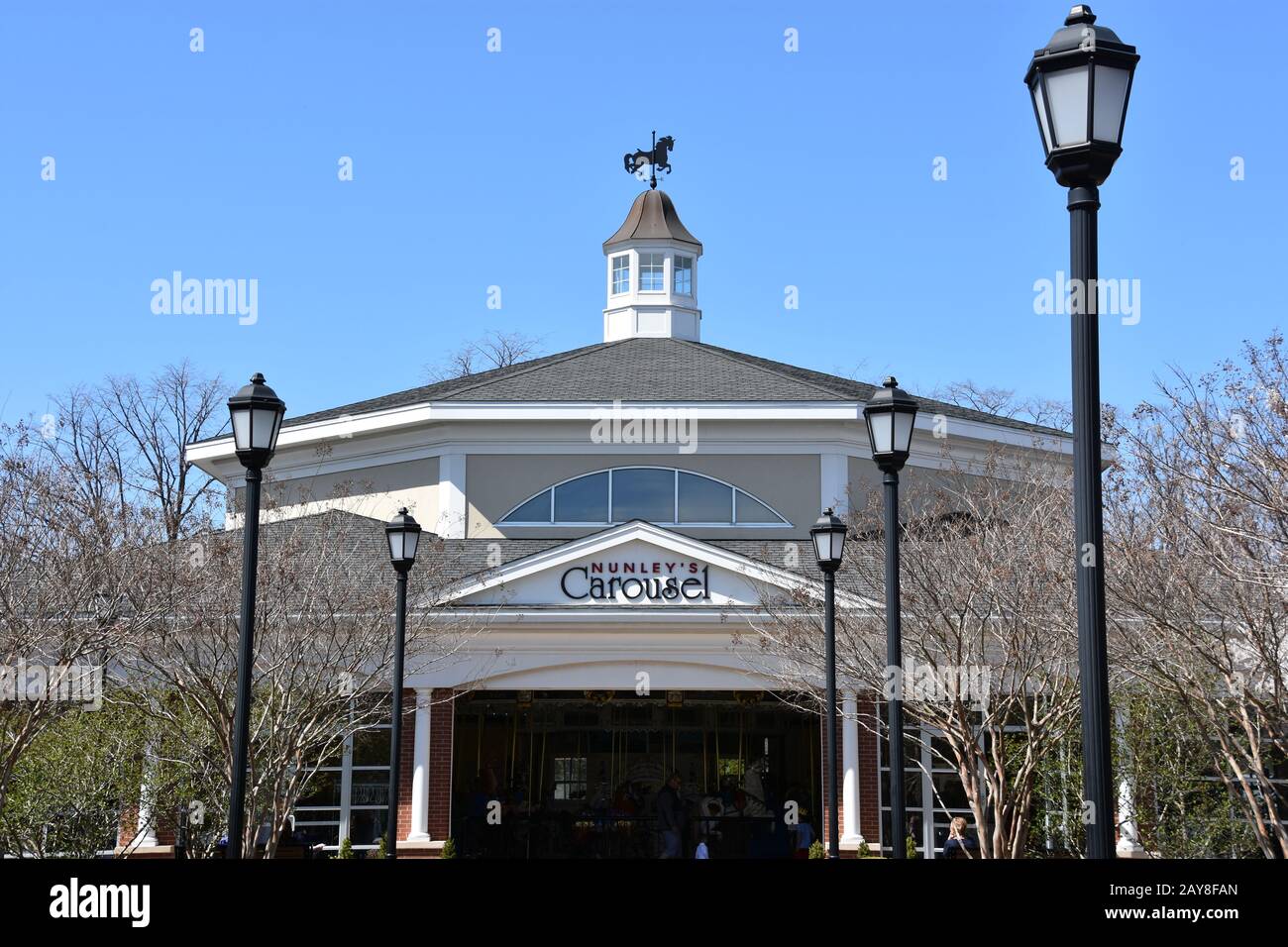 Historic Nunley's Carousel on Museum Row in Garden City on Long Island ...