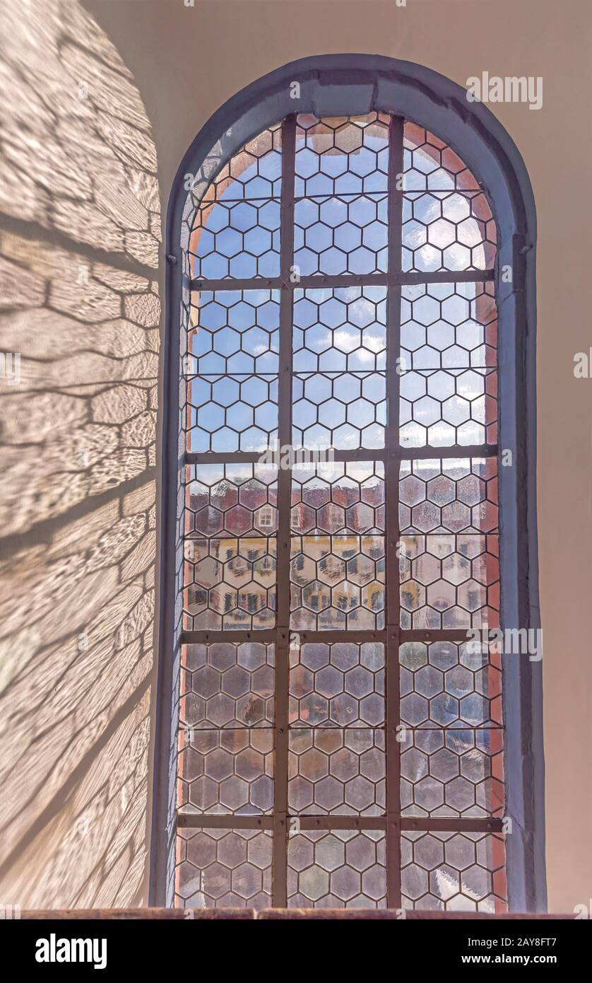 Reflection stained glass window hi-res stock photography and images - Alamy